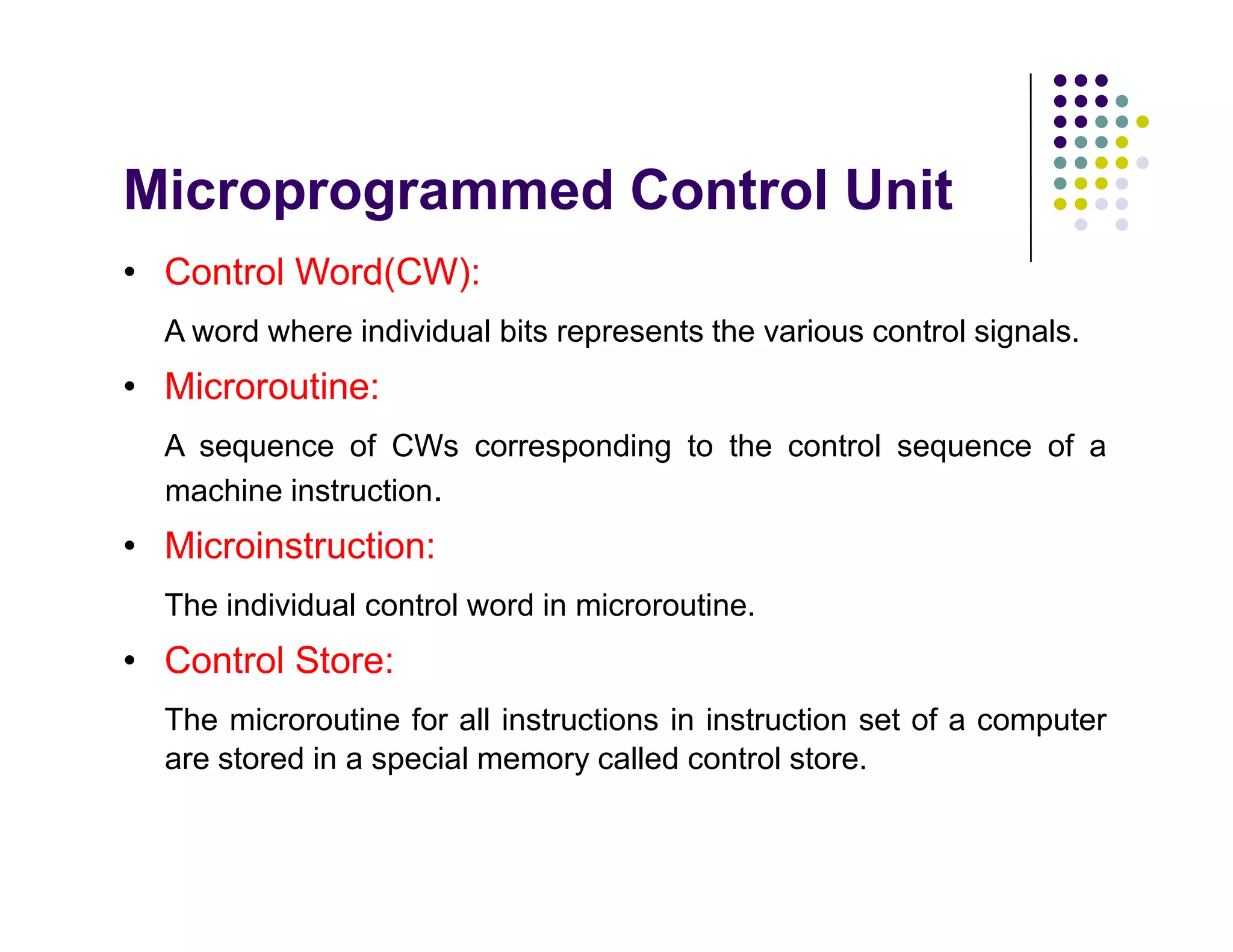 Control Unit Design | PDF