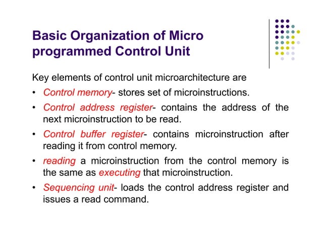Control Unit Design | PDF
