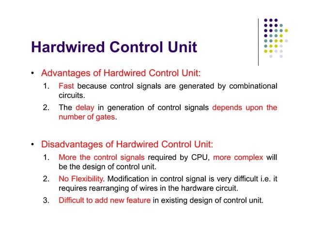 Control Unit Design | PDF