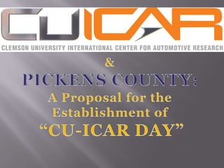 Cu icar presentation | PPT
