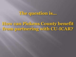 Cu icar presentation | PPT