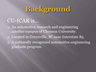 Cu icar presentation | PPT