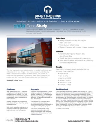 Cardone University Information Booklet | PDF