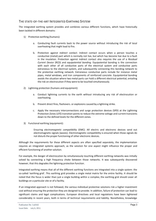 Integrated Earthing Systems | PDF