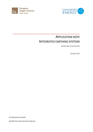 Integrated earthing systems | PDF | Technology & Computing