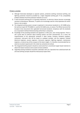 Integrated earthing systems | PDF | Technology & Computing