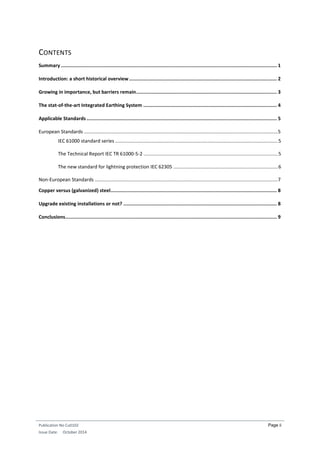 Integrated earthing systems | PDF | Technology & Computing