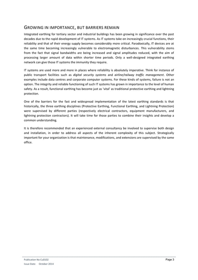 Integrated earthing systems | PDF | Technology & Computing