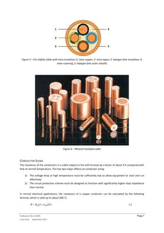 Fire Cable Sizing | PDF