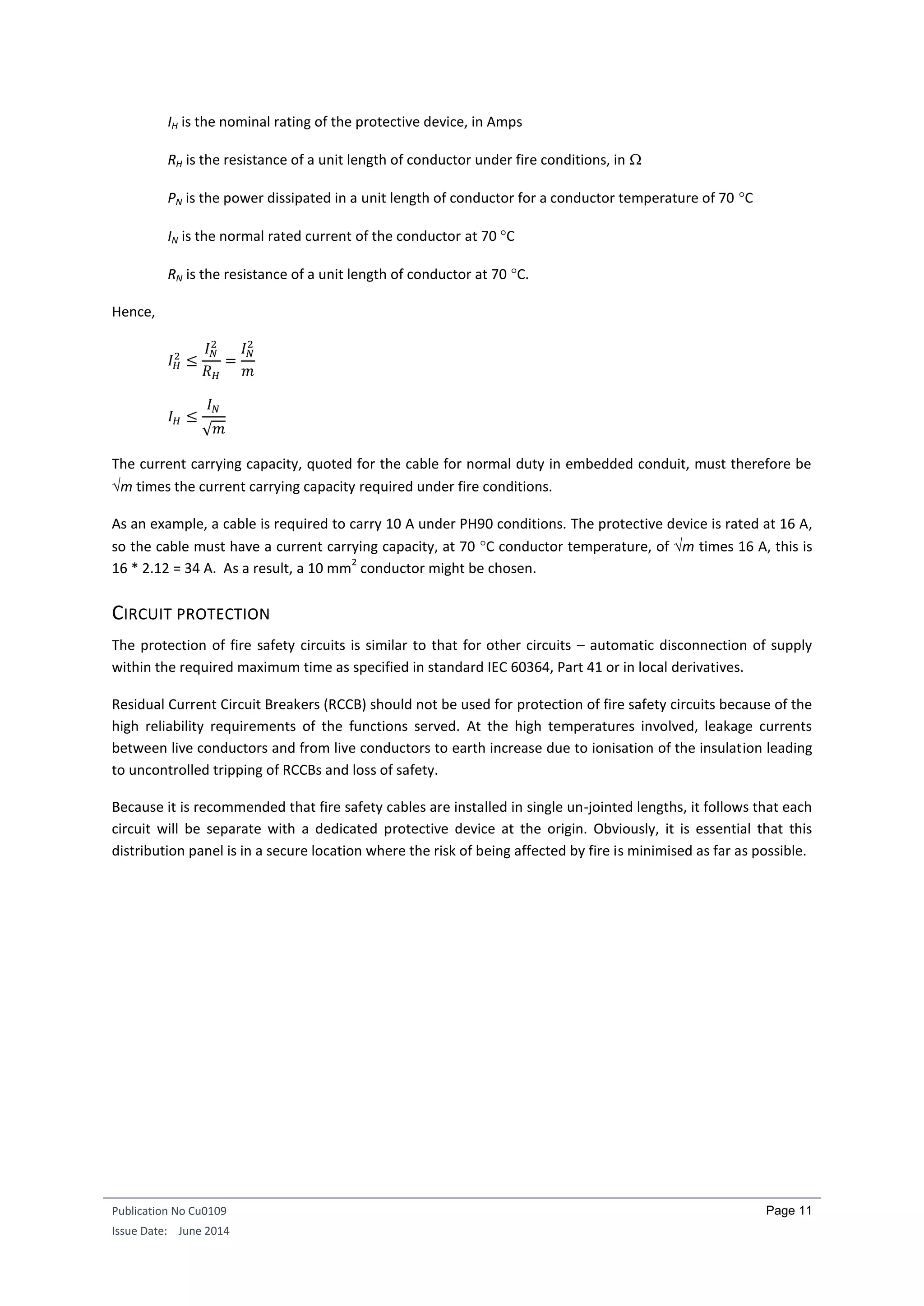 Fire safety cables | PDF