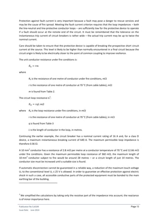 Fire safety cables | PDF