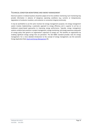 Electricity systems for hospitals | PDF