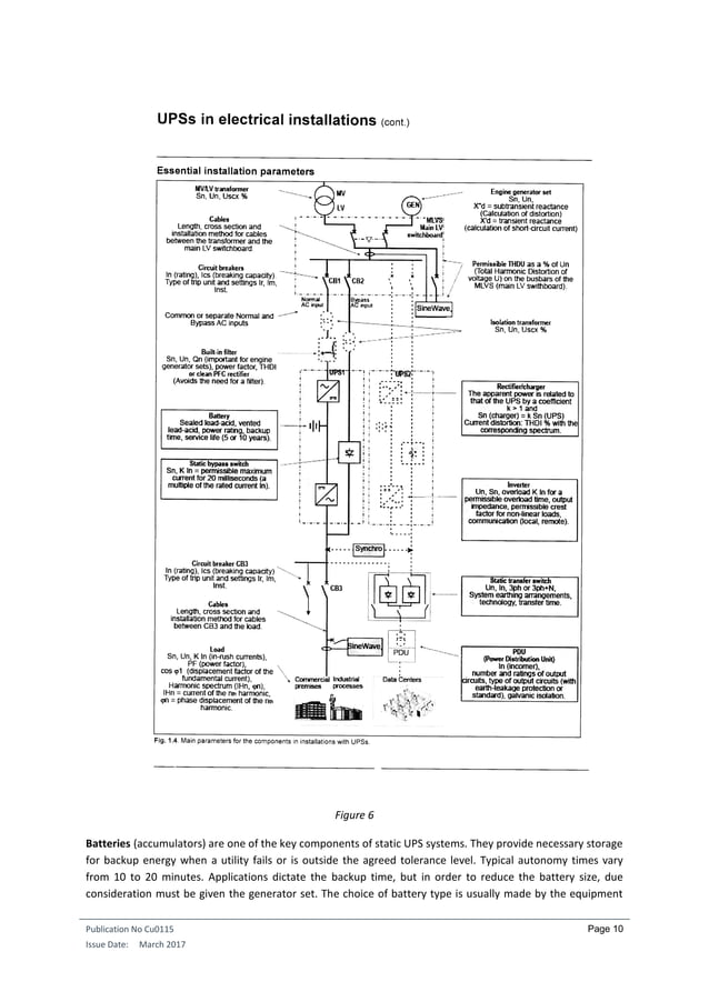 UPS power system design parameters | PDF