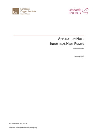 Industrial heat pumps | PDF