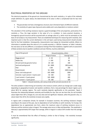Earthing systems: fundamentals of calculation and design | PDF