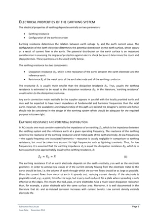 Earthing systems: fundamentals of calculation and design | PDF