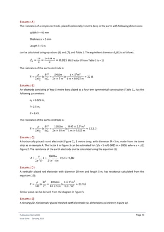 Earthing systems - Basic constructional aspects | PDF