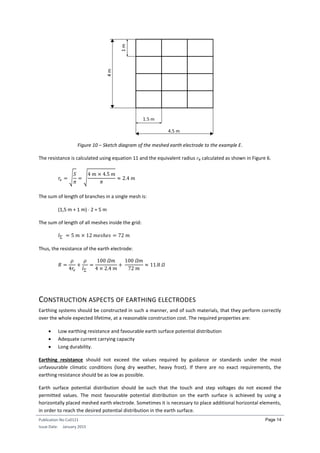 Earthing systems - Basic constructional aspects | PDF