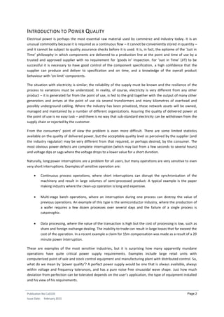 Introduction to power quality (PQ) | PDF