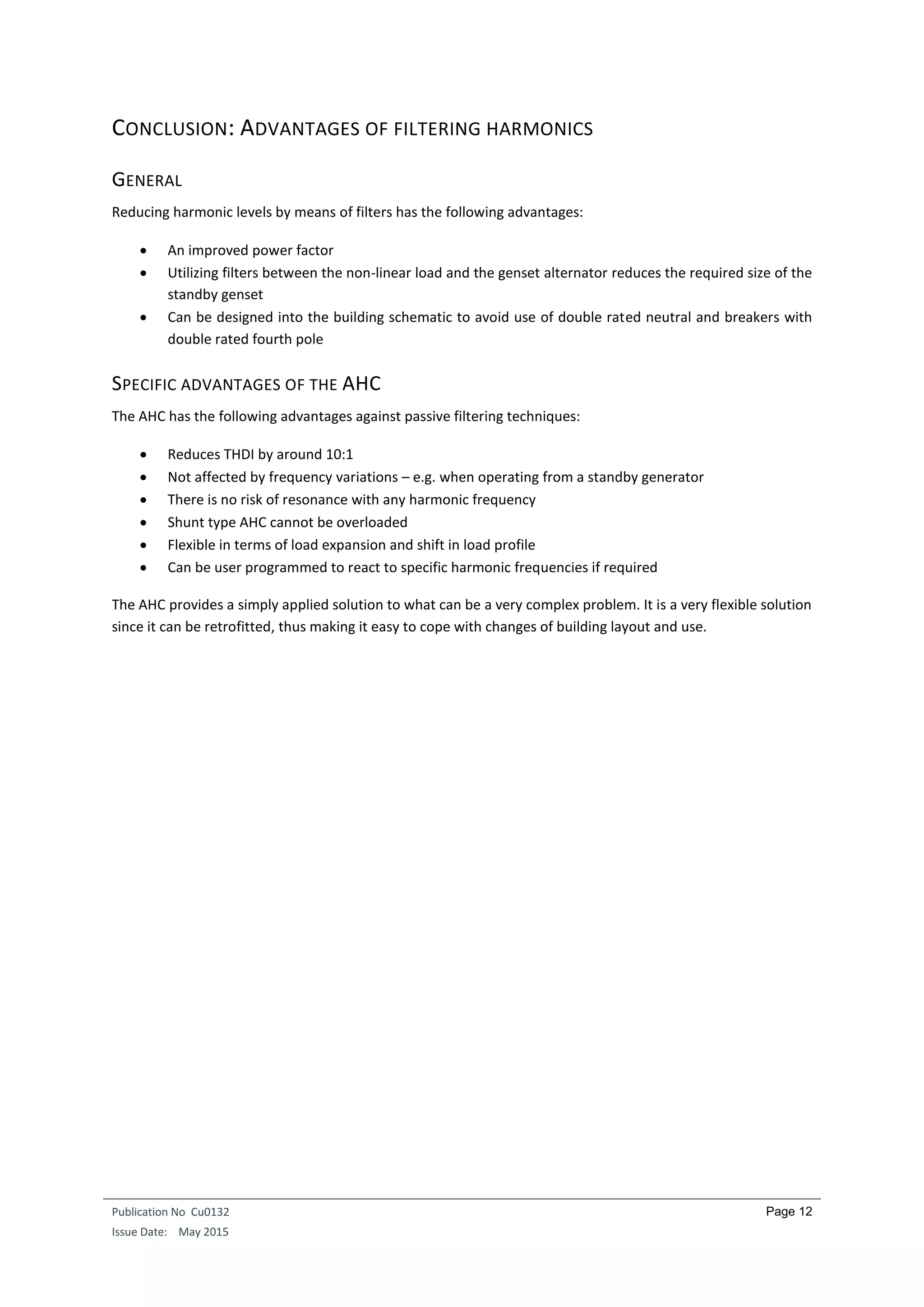 Active harmonic conditioners | PDF