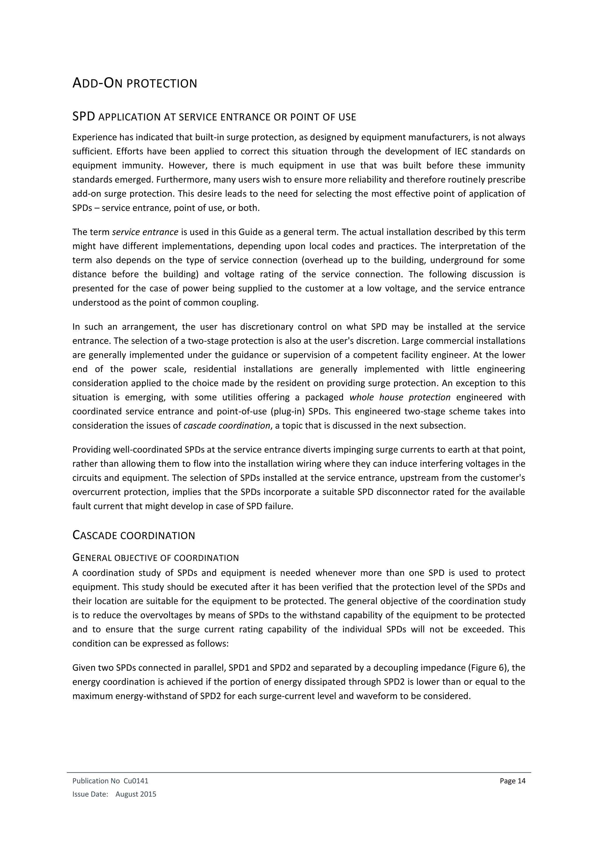 Transient overvoltages and currents: mitigation and protection techniques | PDF