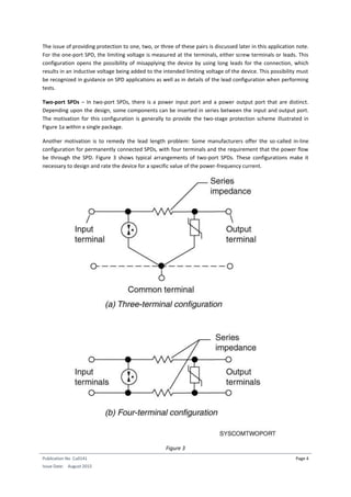Transient overvoltages and currents: mitigation and protection ...