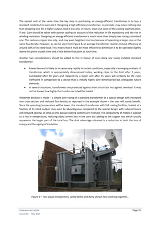 Efficiency and Loss Evaluation of Large Power Transformers | PDF