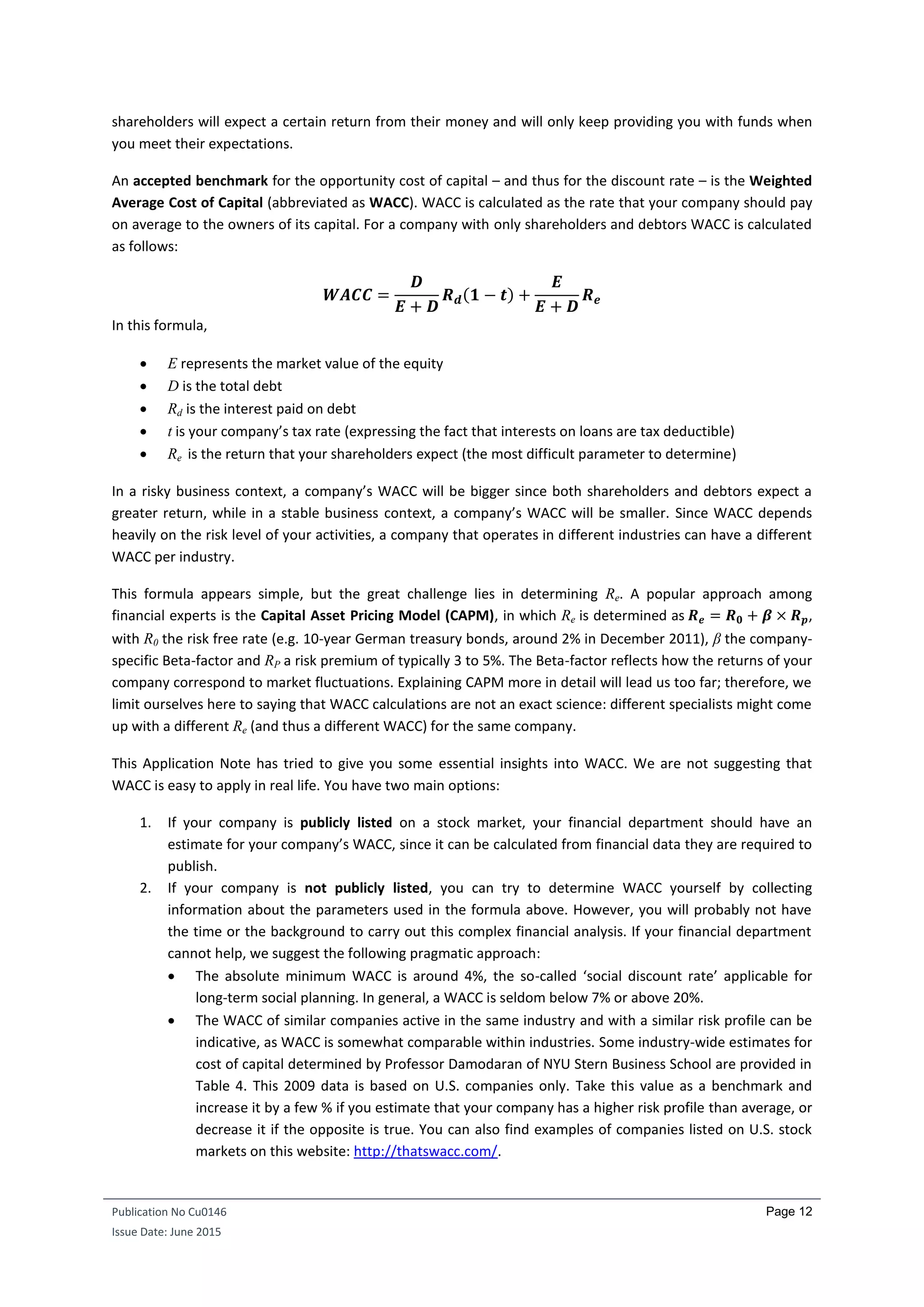 Life cycle costing - The basics | PDF