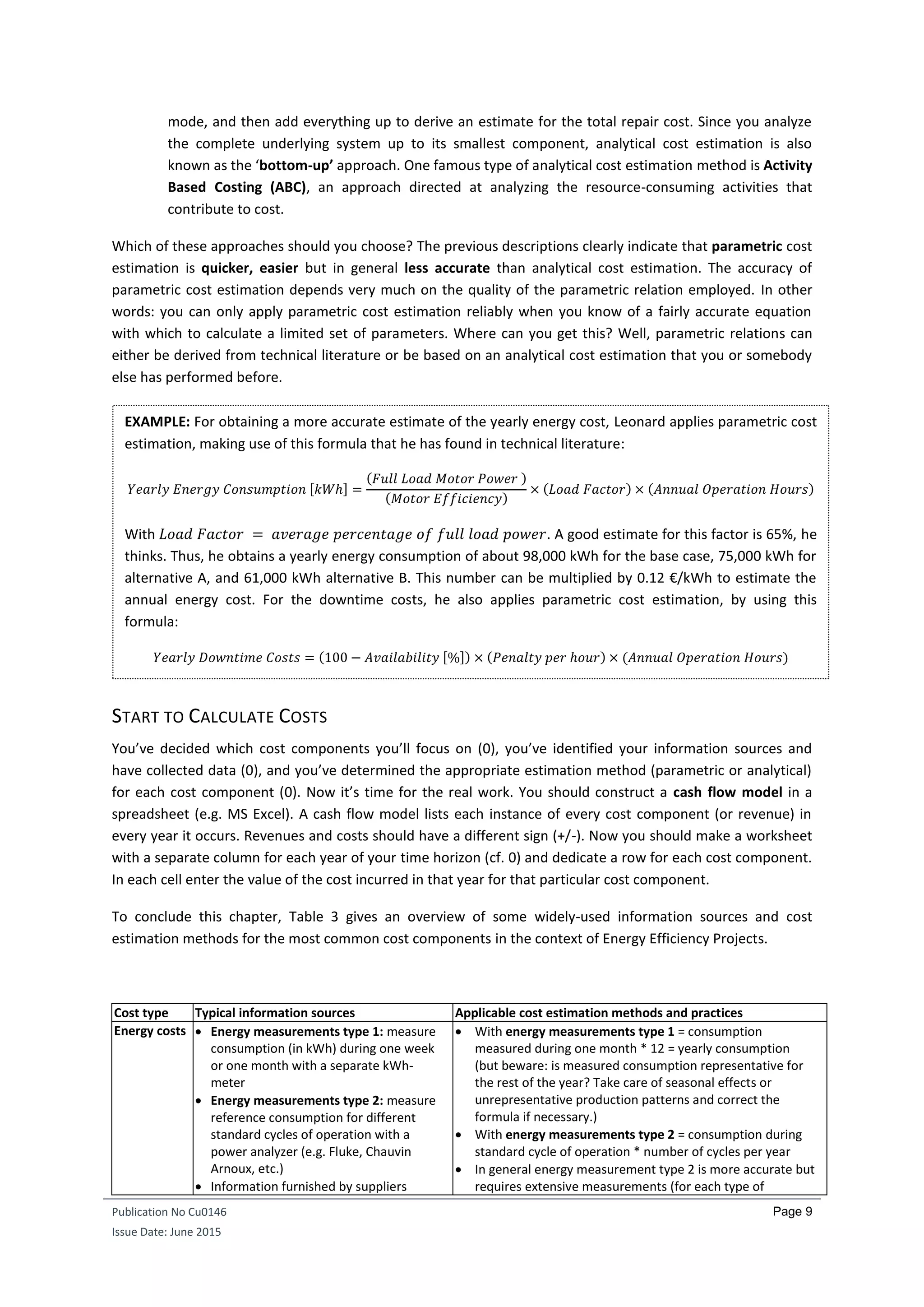 Life cycle costing (LCC): the basics | PDF