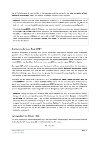 Life cycle costing (LCC): the basics | PDF