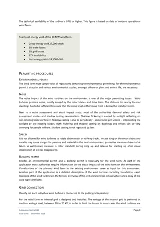 Wind farm development and operation - A case study | PDF