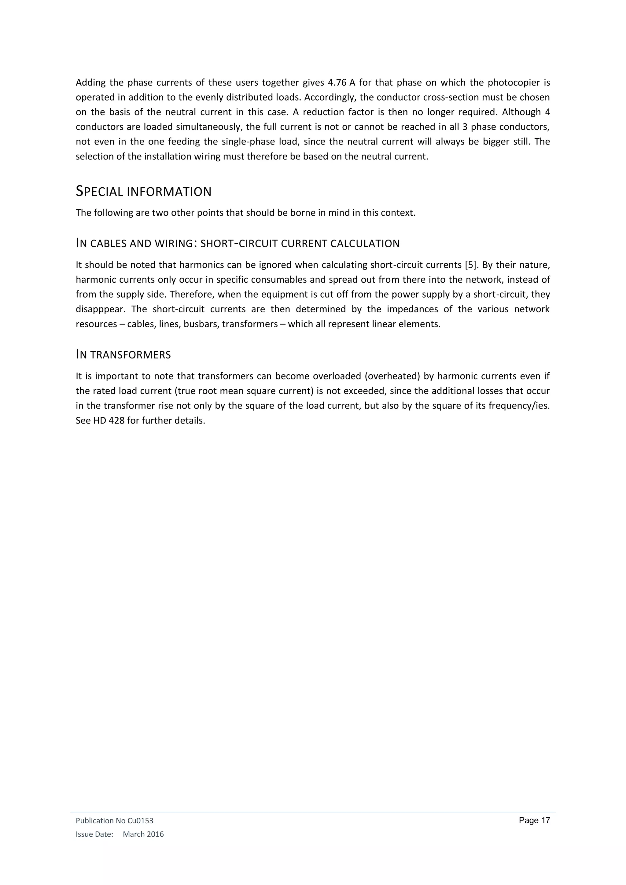 Neutral sizing in harmonic-rich installations | PDF