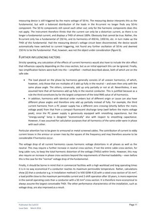 Neutral sizing in harmonic-rich installations | PDF