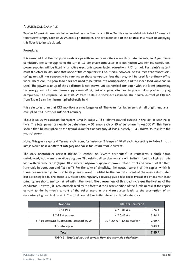 Neutral sizing in harmonic-rich installations | PDF | Physics | Science