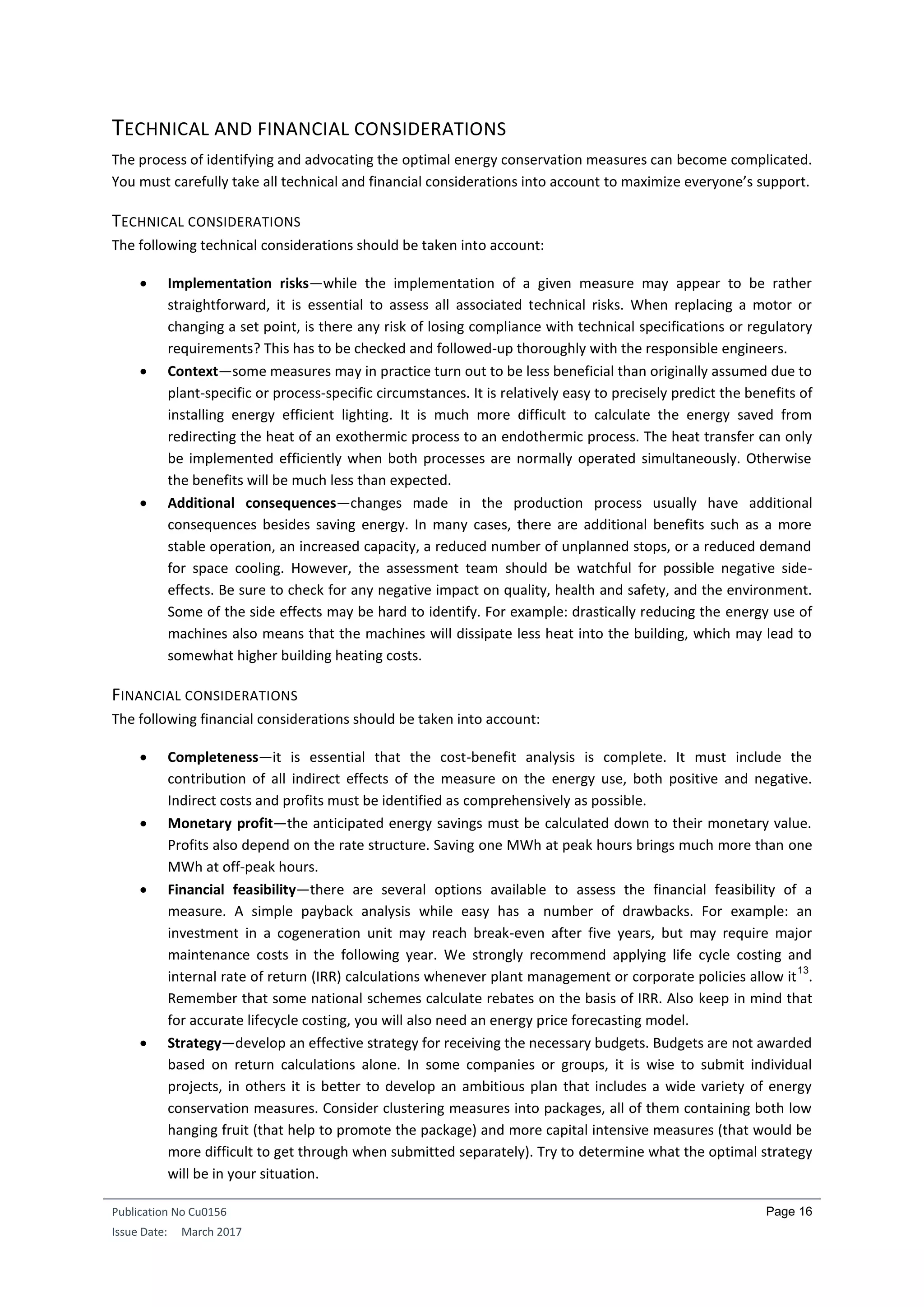 Energy efficiency self assessment in industry | PDF