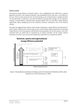 Energy efficiency self assessment in industry | PDF