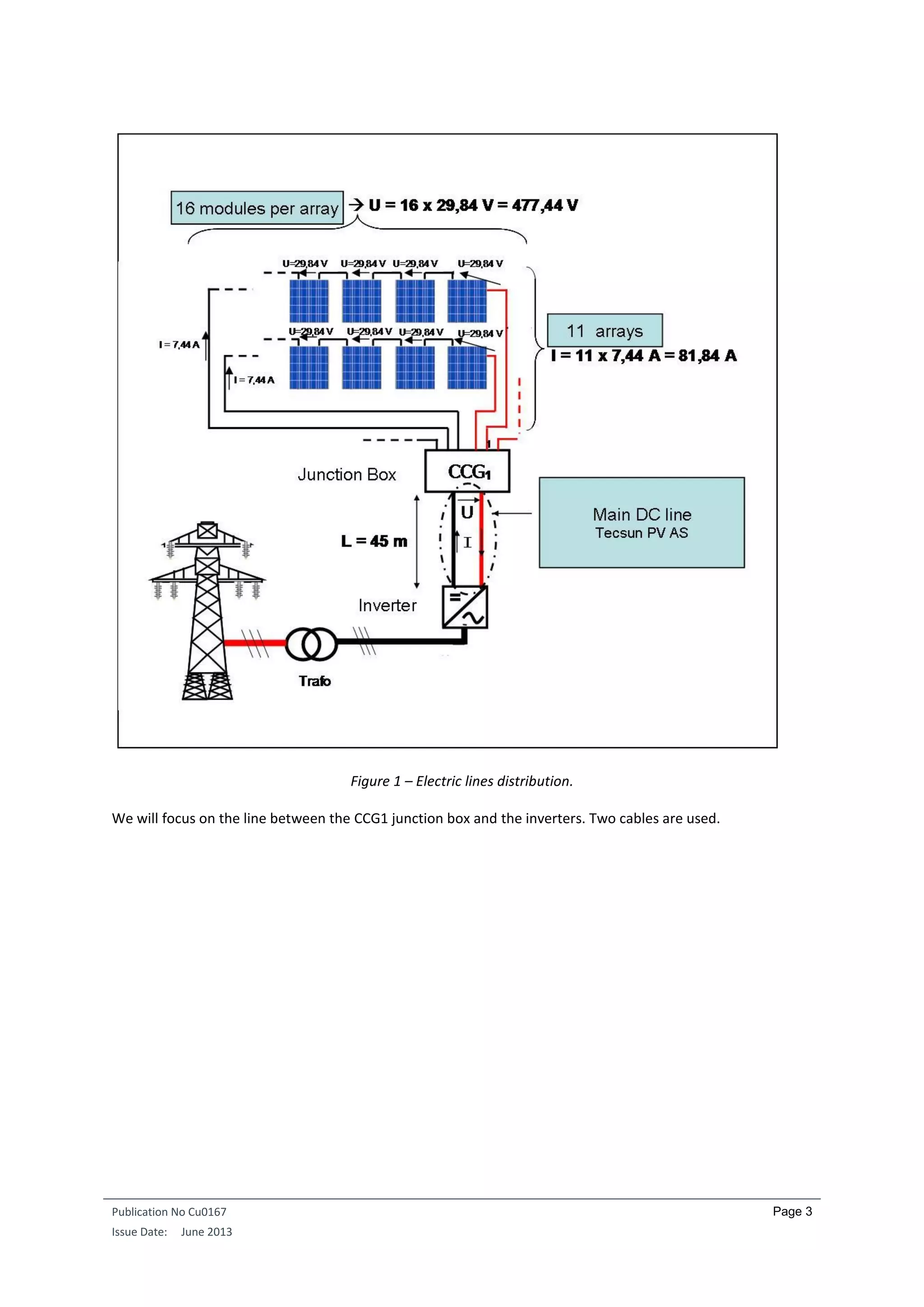 Optimal Cable Sizing in PV Systems: Case Study | PDF
