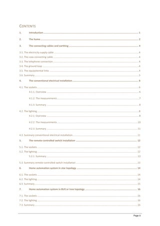 Copper usage in electrical installations in the home | PDF