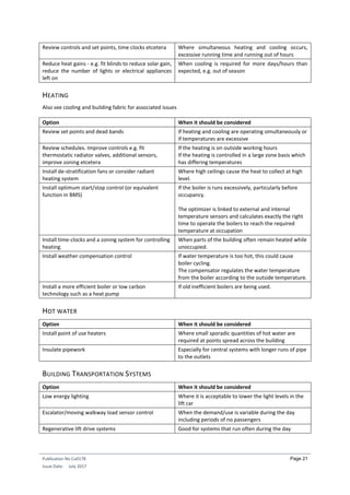 Energy efficiency self-assessment in buildings | PDF