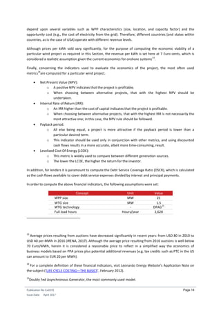 Economic analysis of wind projects | PDF