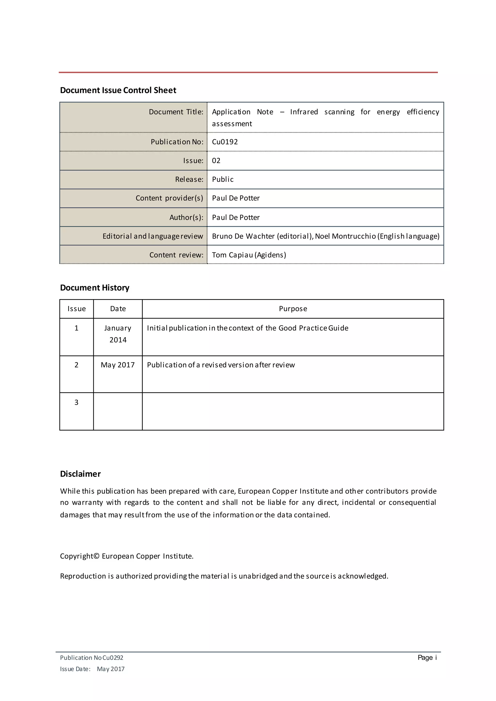 Infrared thermal energy scanning for energy efficiency assessment | DOCX