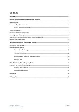 Electric motor performance testing and reliability assessment | PDF