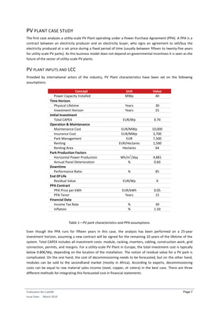 LIfe cycle costing case studies of RES and EE projects | PDF