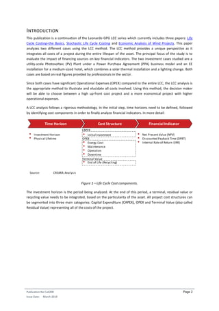 LIfe cycle costing case studies of RES and EE projects | PDF