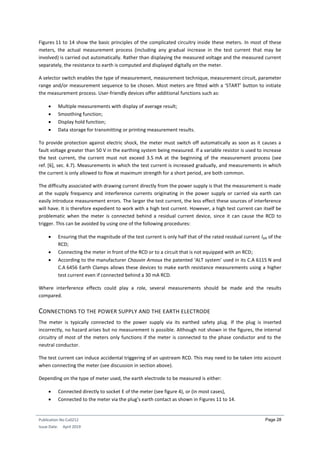 Measuring earth resistance | PDF