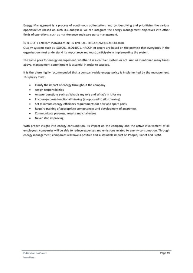 Introduction to Energy Management | PDF