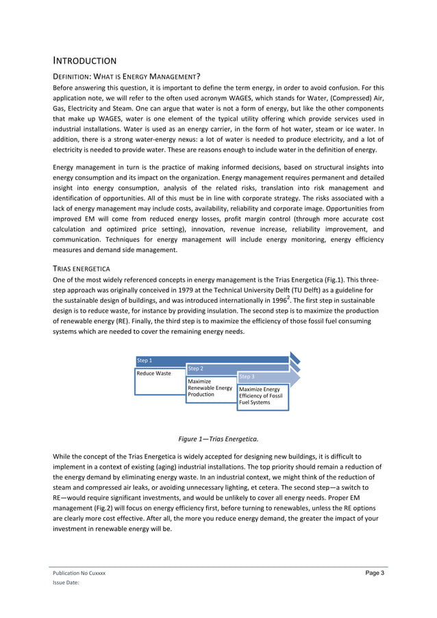 Introduction to Energy Management | PDF