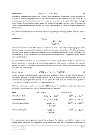 Electrical storage systems: efficiency and lifetime | PDF