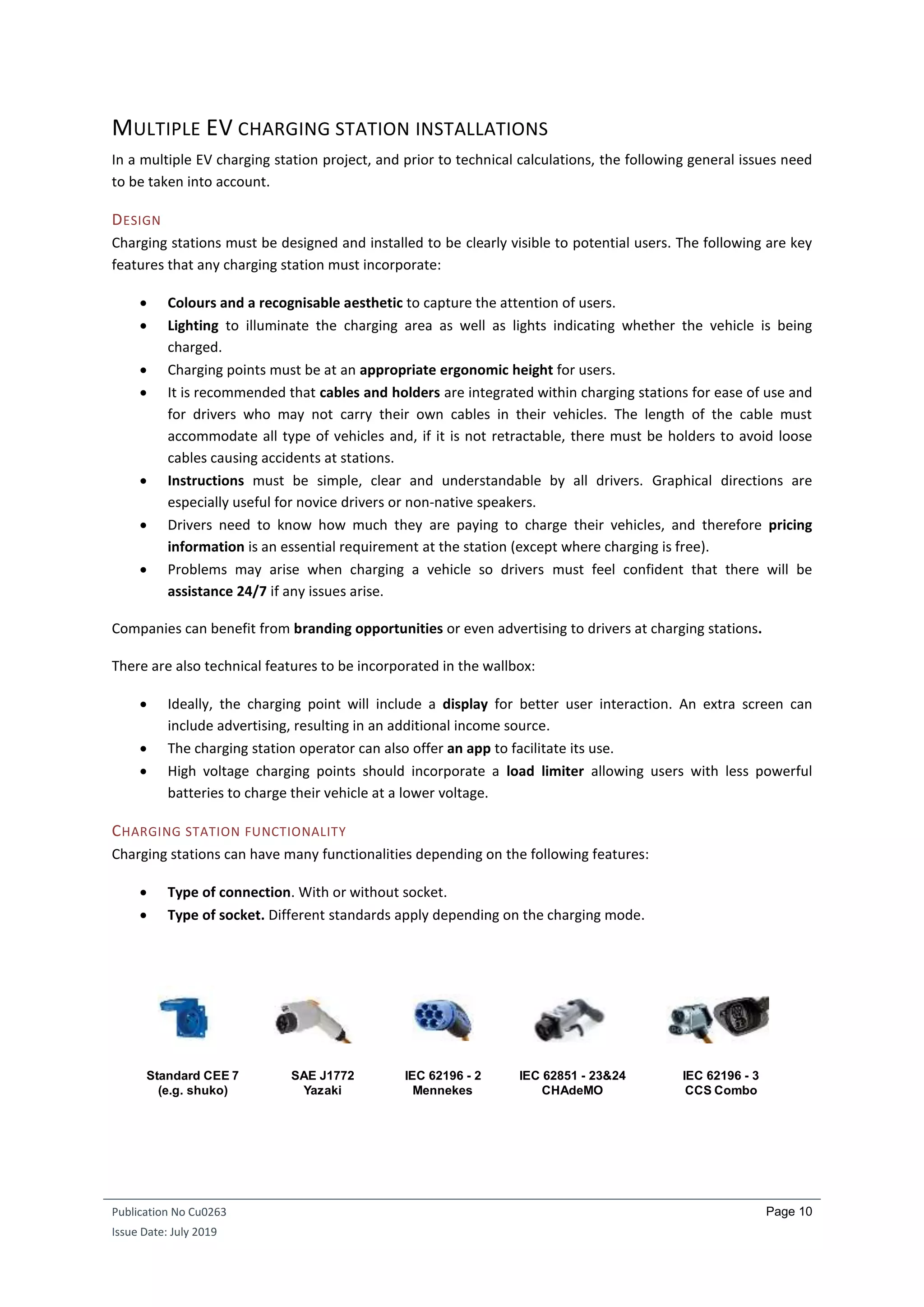 Multiple EV charging stations | PDF