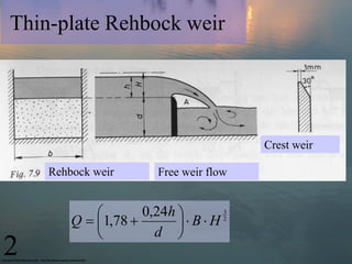Cu06997 lecture 11_hydraulic_structures | PDF